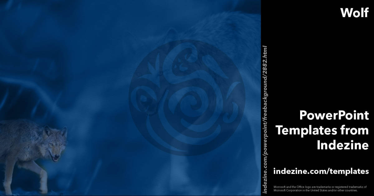 Wolf 01 PowerPoint Template