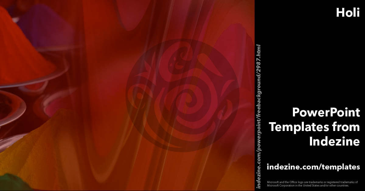 Holi 02 PowerPoint Template