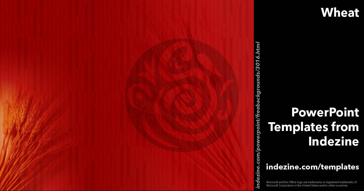 Wheat 02 PowerPoint Template