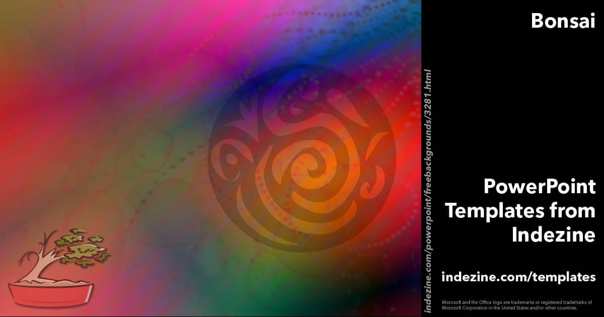 Bonsai 06 PowerPoint Template