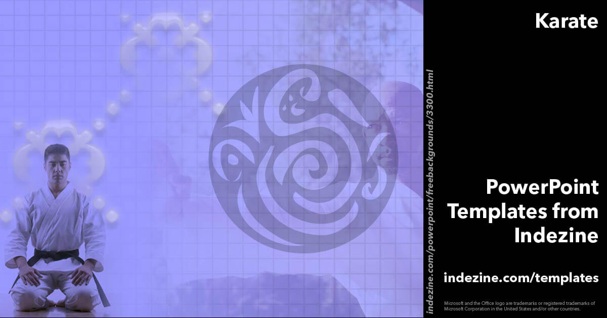 Karate 06 PowerPoint Template