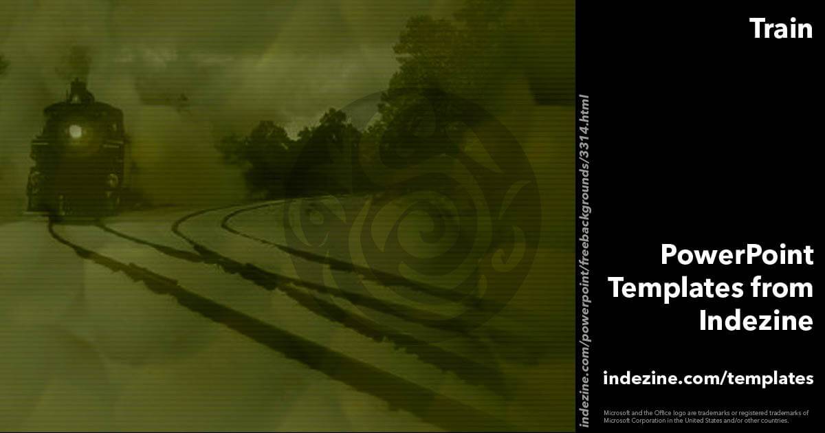 Train 03 PowerPoint Template