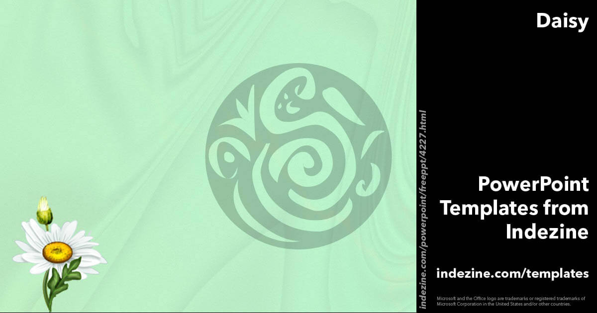 Daisy 03 PowerPoint Template