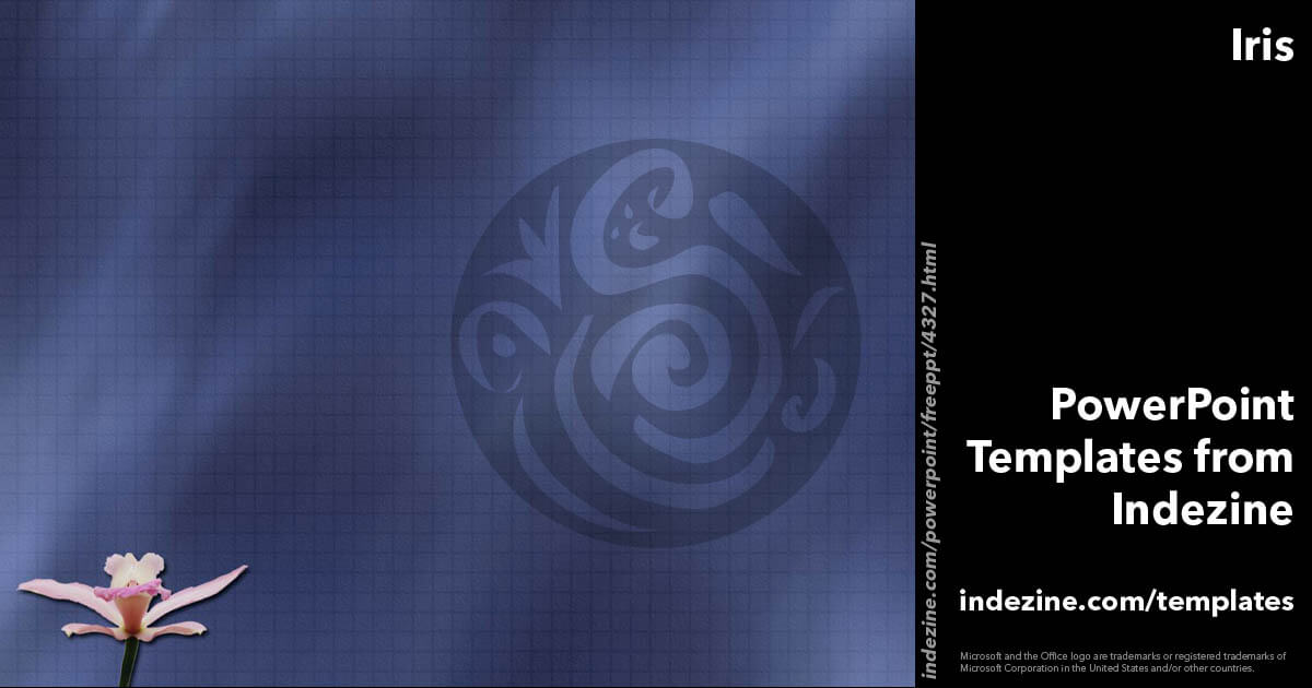 Iris 03 PowerPoint Template