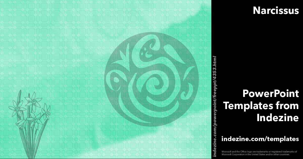 Narcissus 01 PowerPoint Template
