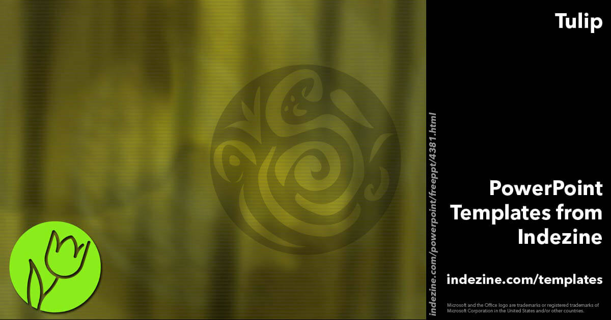 Tulip 06 PowerPoint Template