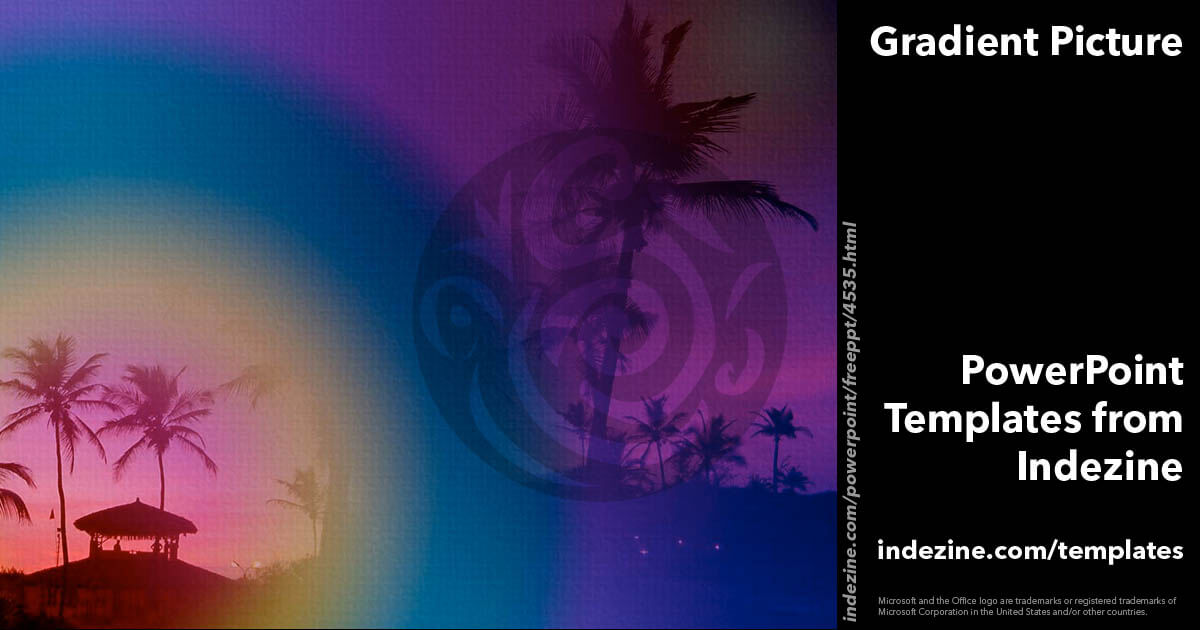 Gradient Picture 04 PowerPoint Template