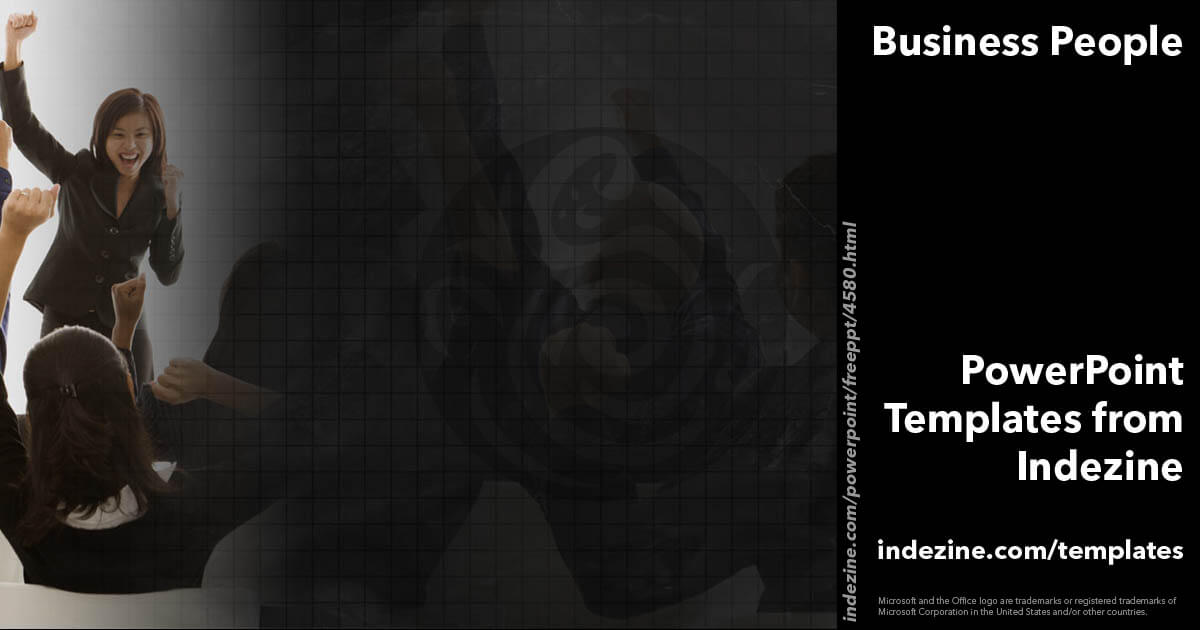 Business People 06 PowerPoint Template
