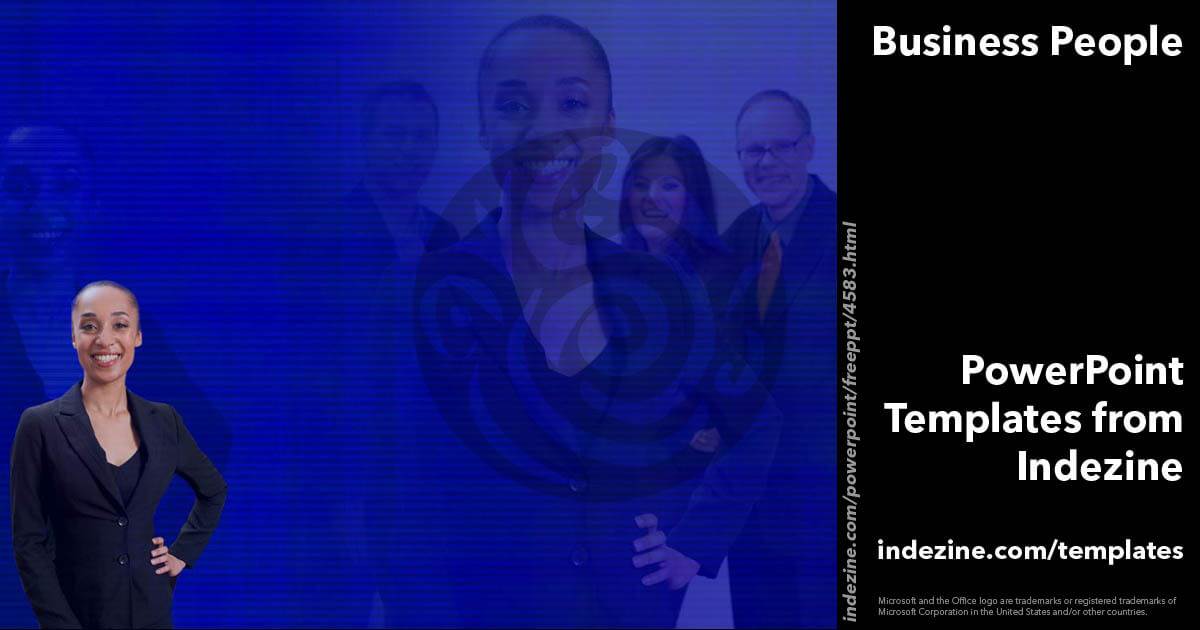 Business People 09 PowerPoint Template