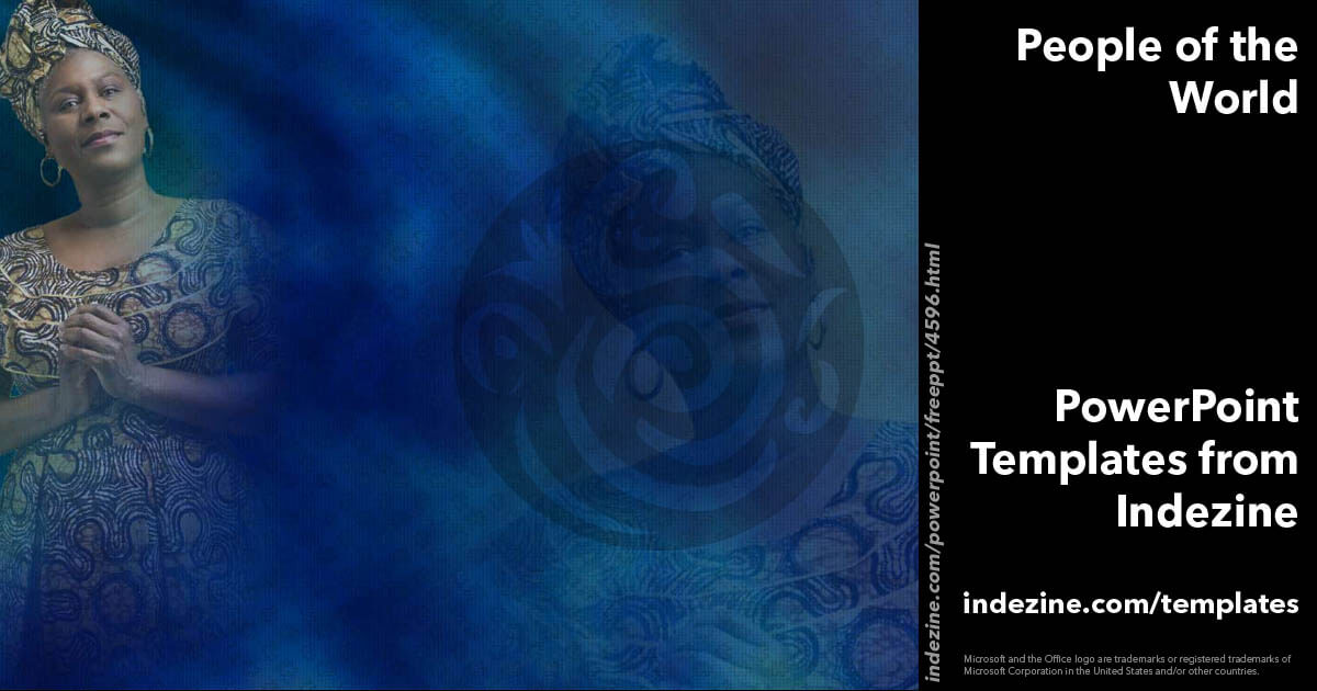 People of the World 09 PowerPoint Template