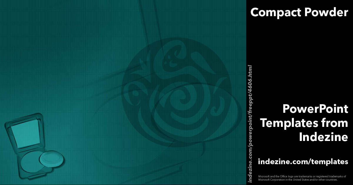 Compact Powder 02 PowerPoint Template