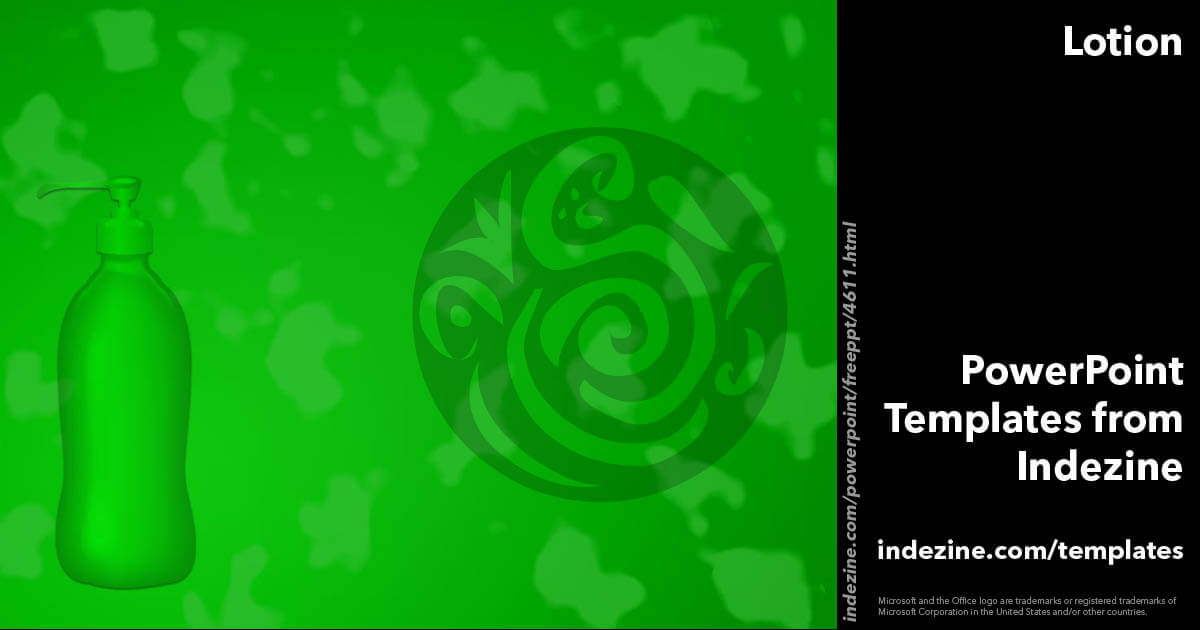 Lotion 02 PowerPoint Template