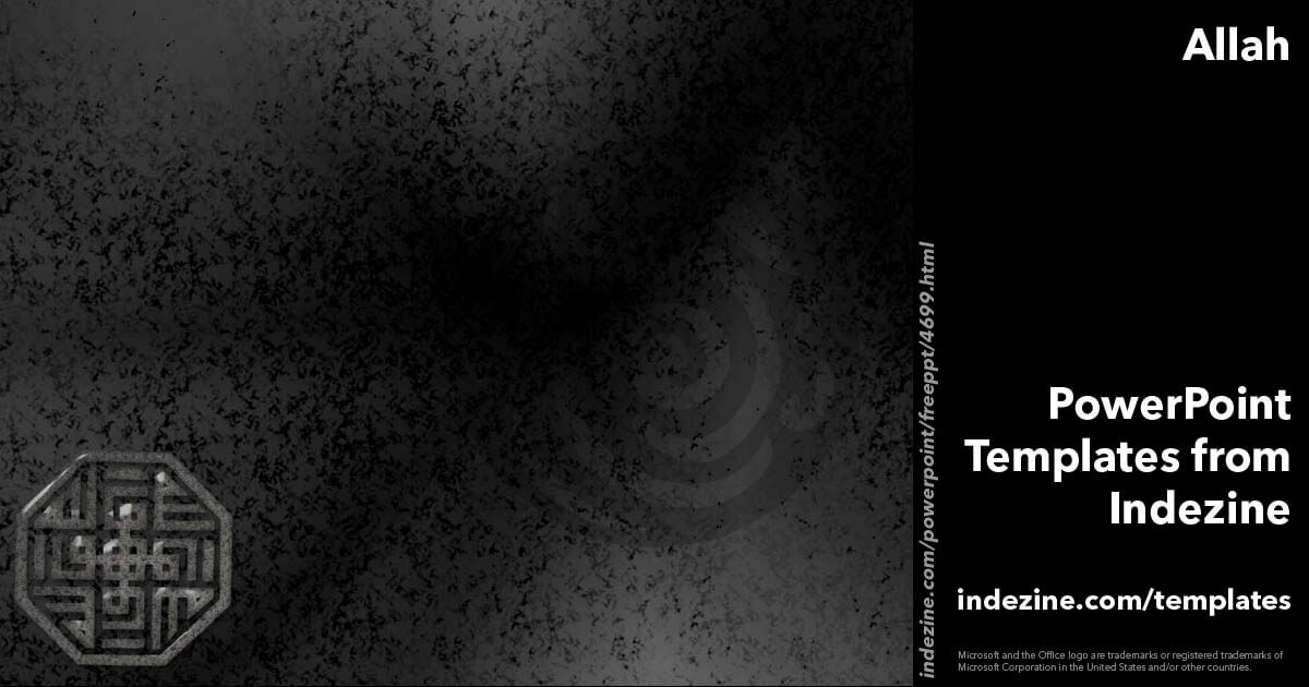 Allah 01 PowerPoint Template