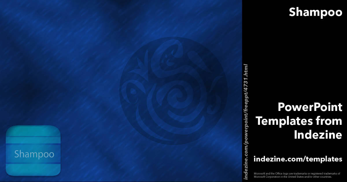 Shampoo 03 PowerPoint Template