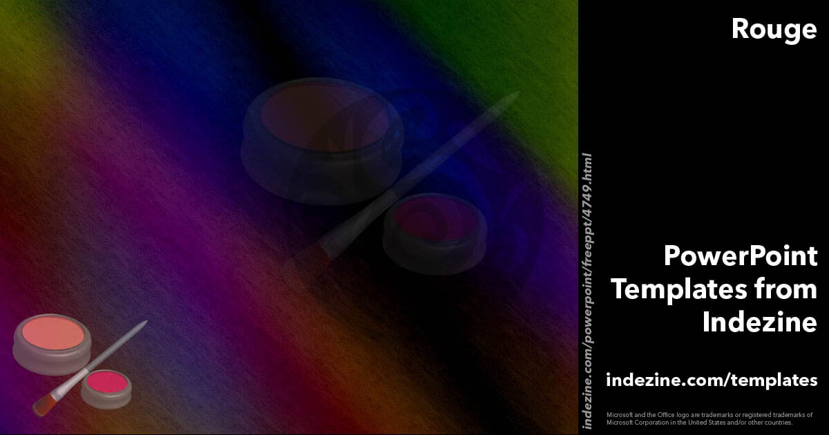 Rouge 01 PowerPoint Template