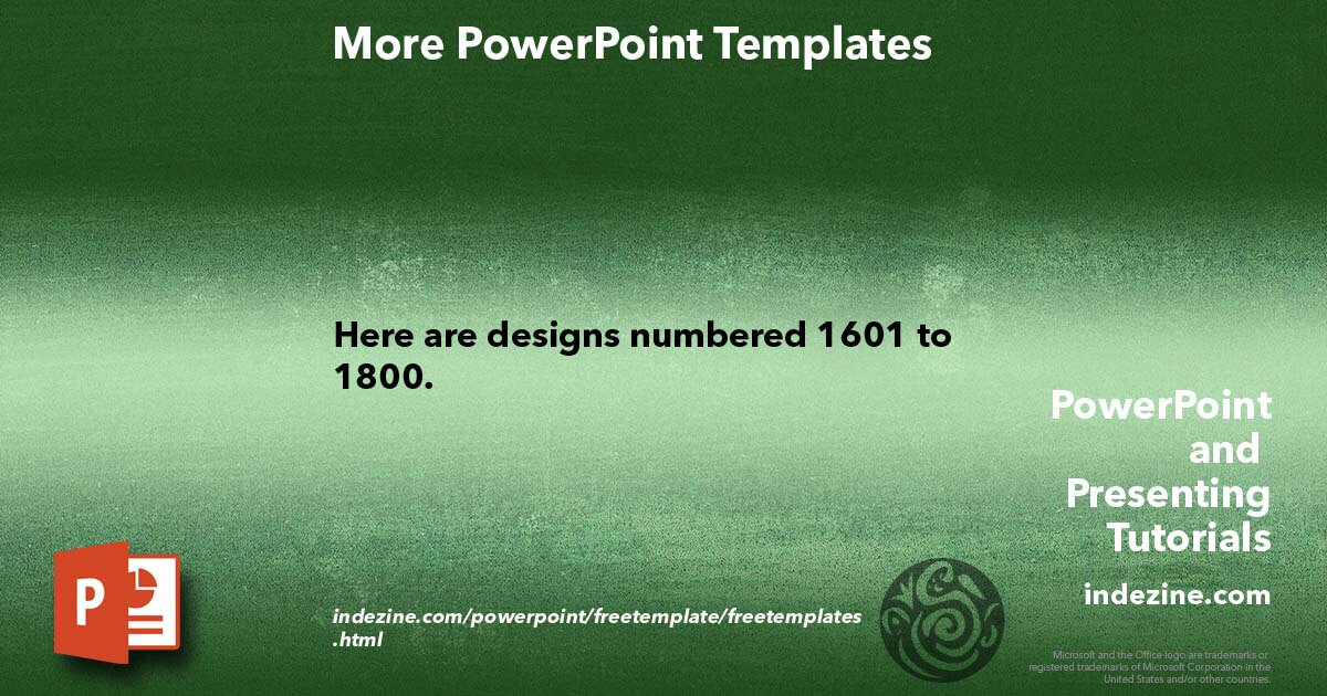 More PowerPoint Templates