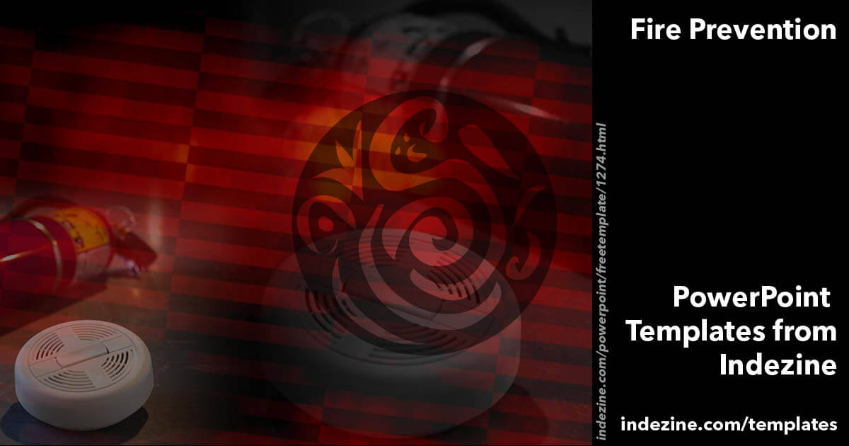 Fire Prevention 01 PowerPoint Template
