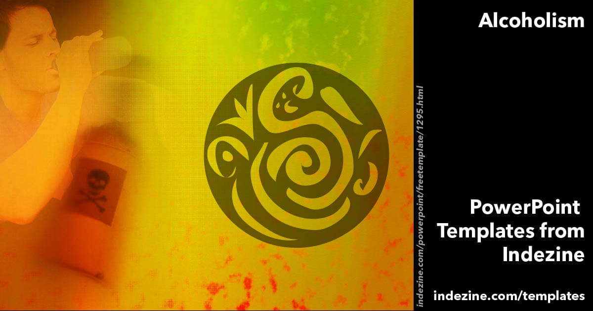 Alcoholism 02 PowerPoint Template