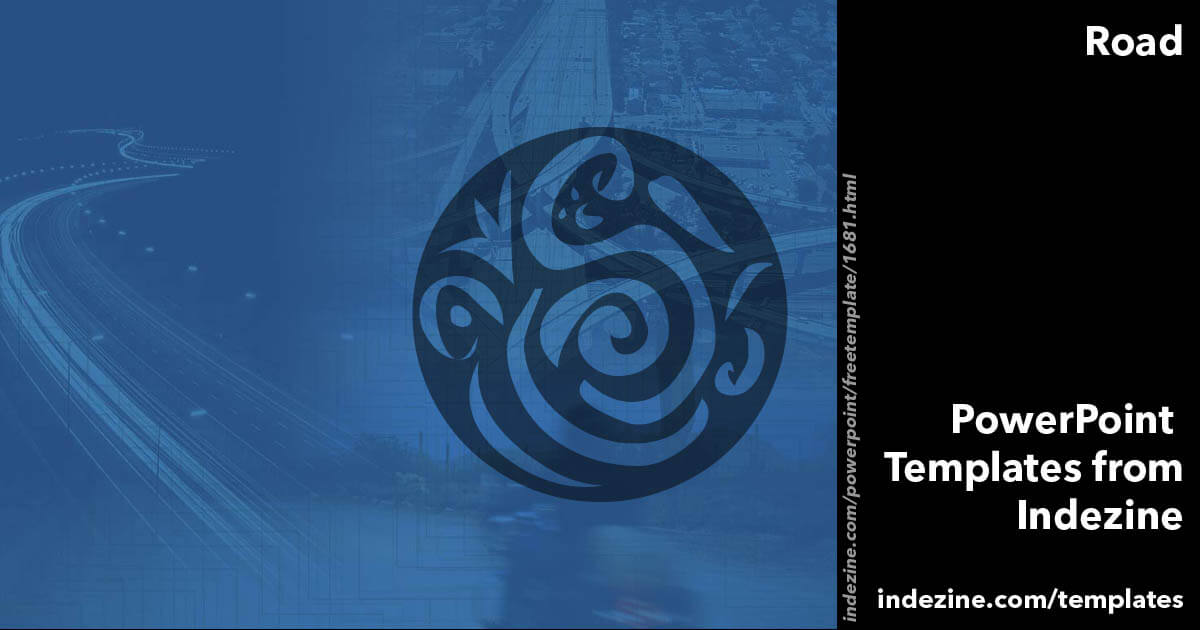 Road 04 PowerPoint Template
