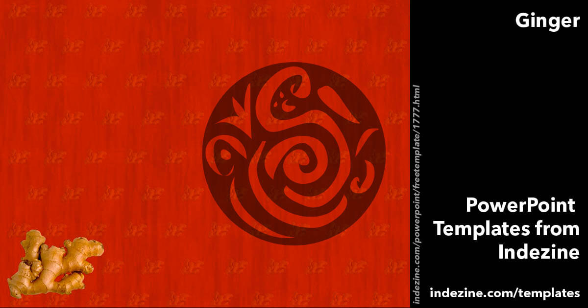 Ginger 04 PowerPoint Template