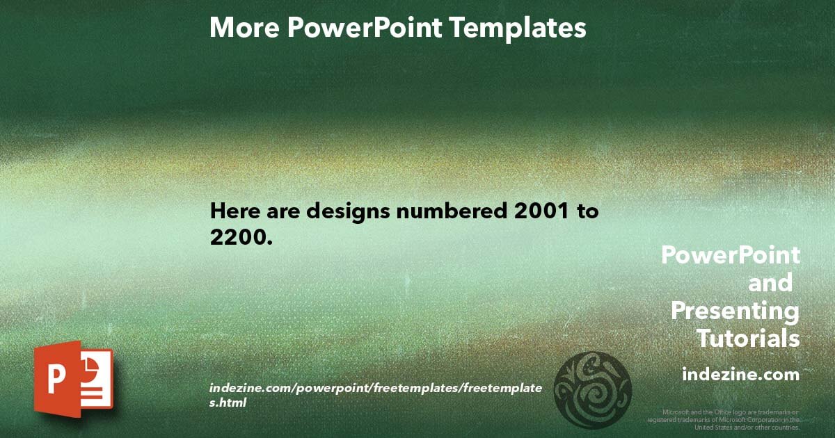 More PowerPoint Templates