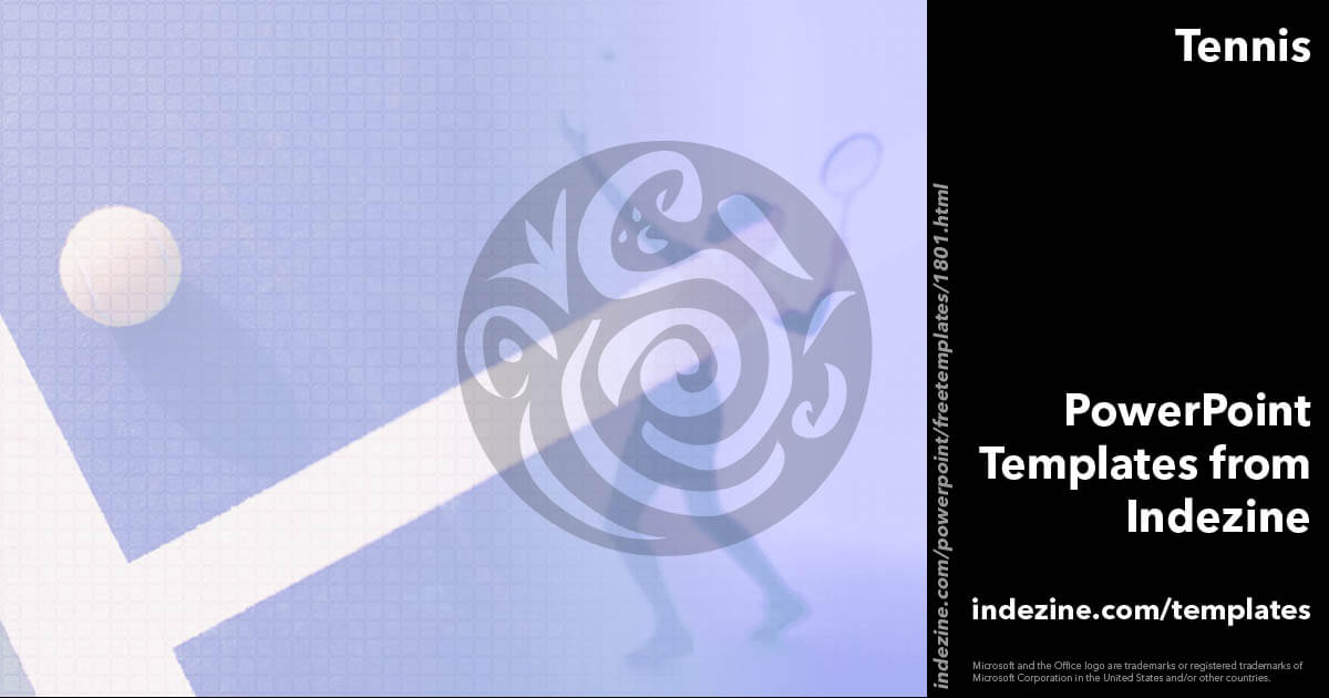 Tennis 03 PowerPoint Template