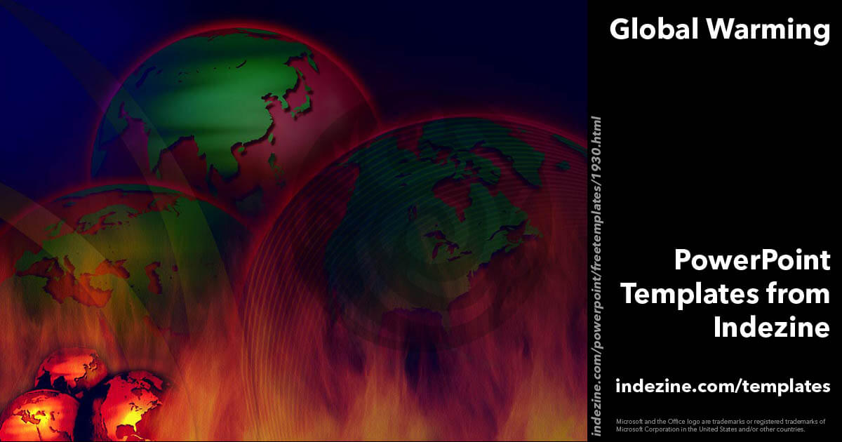Global Warming 01 PowerPoint Template