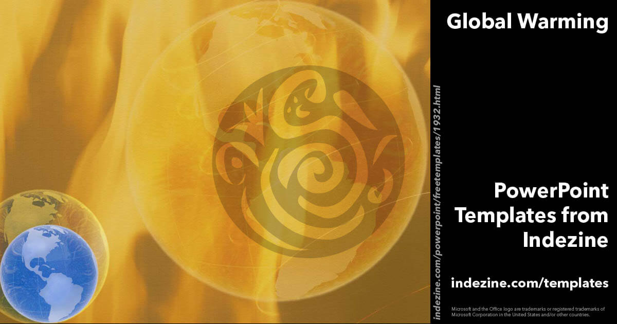 Global Warming 03 PowerPoint Template