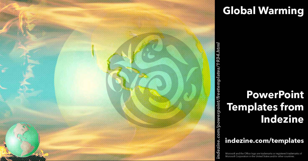 Global Warming 05 PowerPoint Template