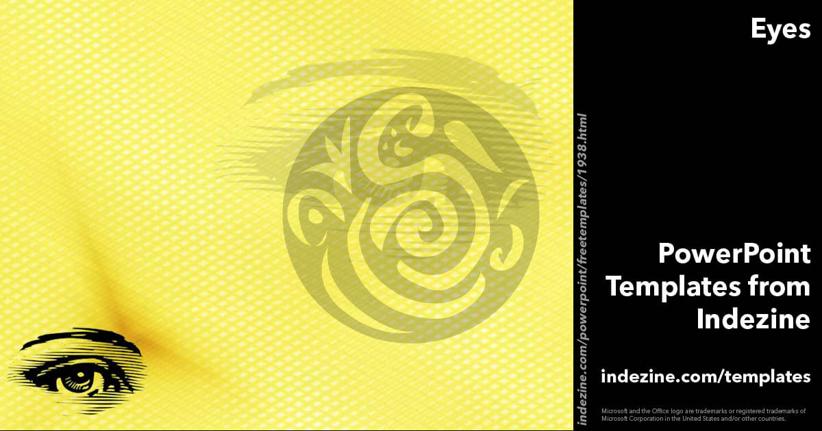 Eyes 04 PowerPoint Template