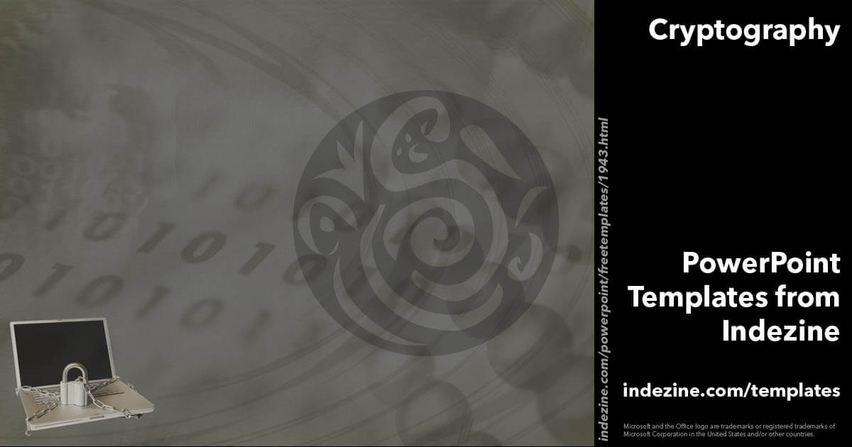 Cryptography 04 PowerPoint Template