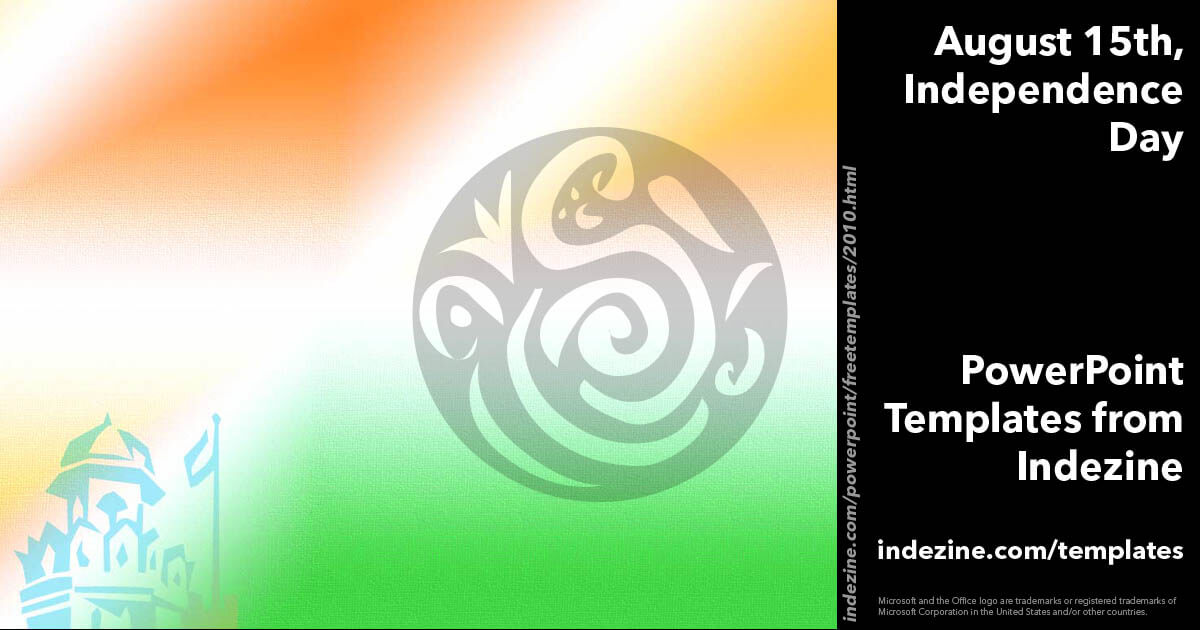 August 15th, Independence Day 01 PowerPoint Template