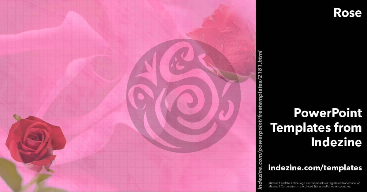 Rose 07 PowerPoint Template