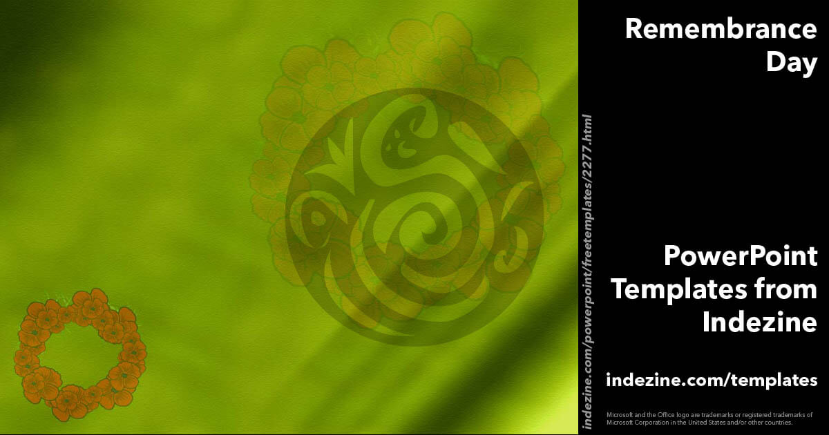 Remembrance Day 01 PowerPoint Template