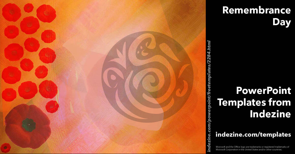Remembrance Day 08 PowerPoint Template