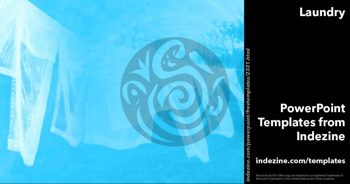 Laundry 01 PowerPoint Template