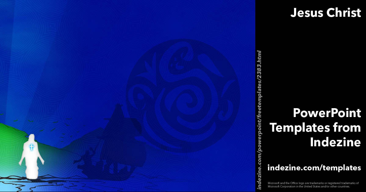 Jesus Christ 02 PowerPoint Template