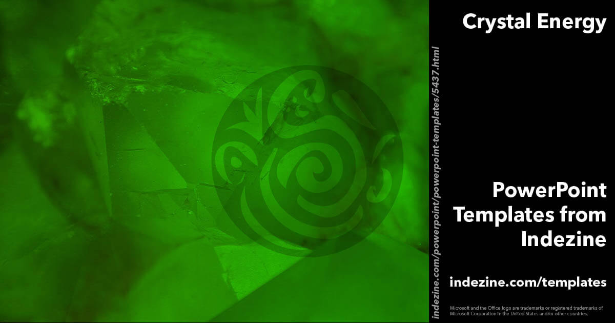 Crystal Energy 03 PowerPoint Template