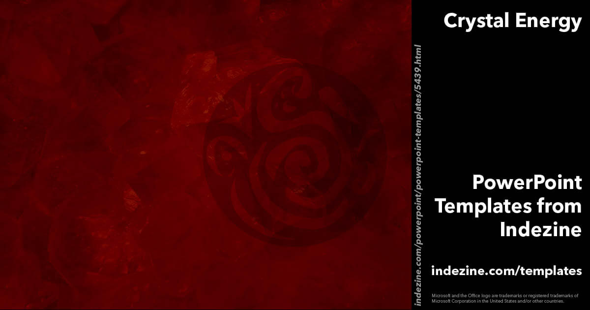 Crystal Energy 05 PowerPoint Template