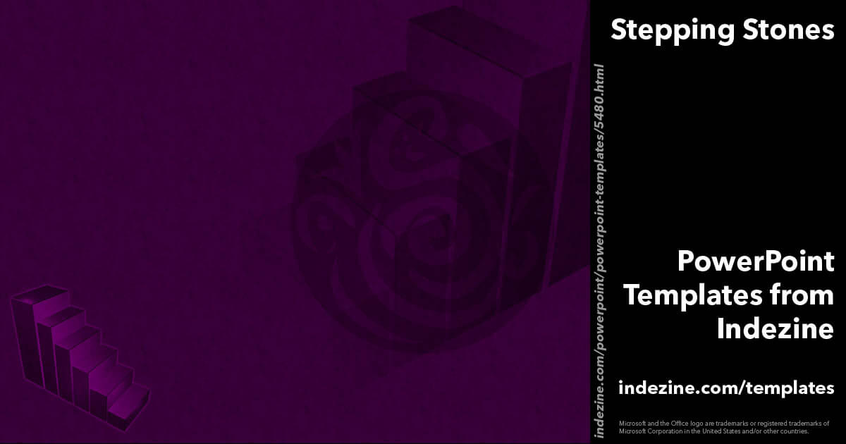 Stepping Stones 01 PowerPoint Template