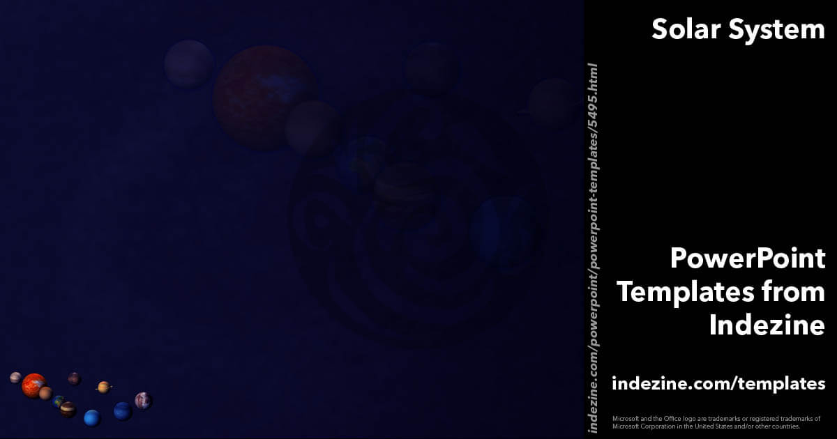 Solar System 01 PowerPoint Template
