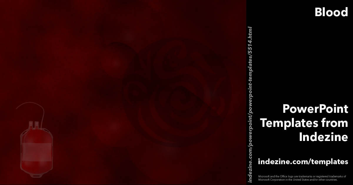 Blood 05 PowerPoint Template