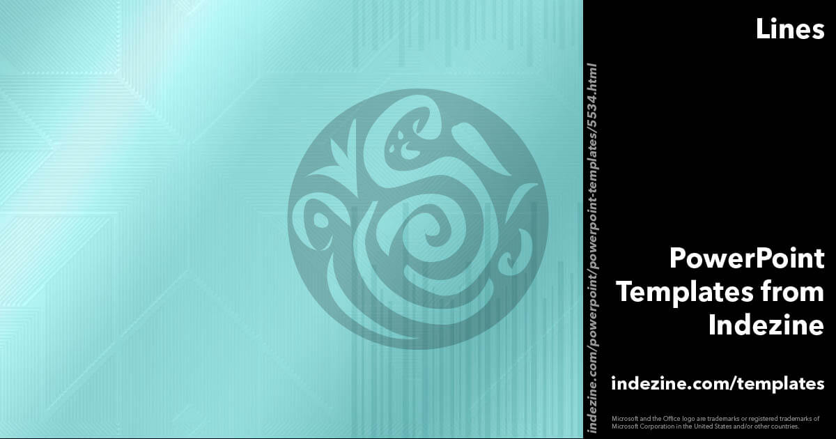 Lines 05 PowerPoint Template