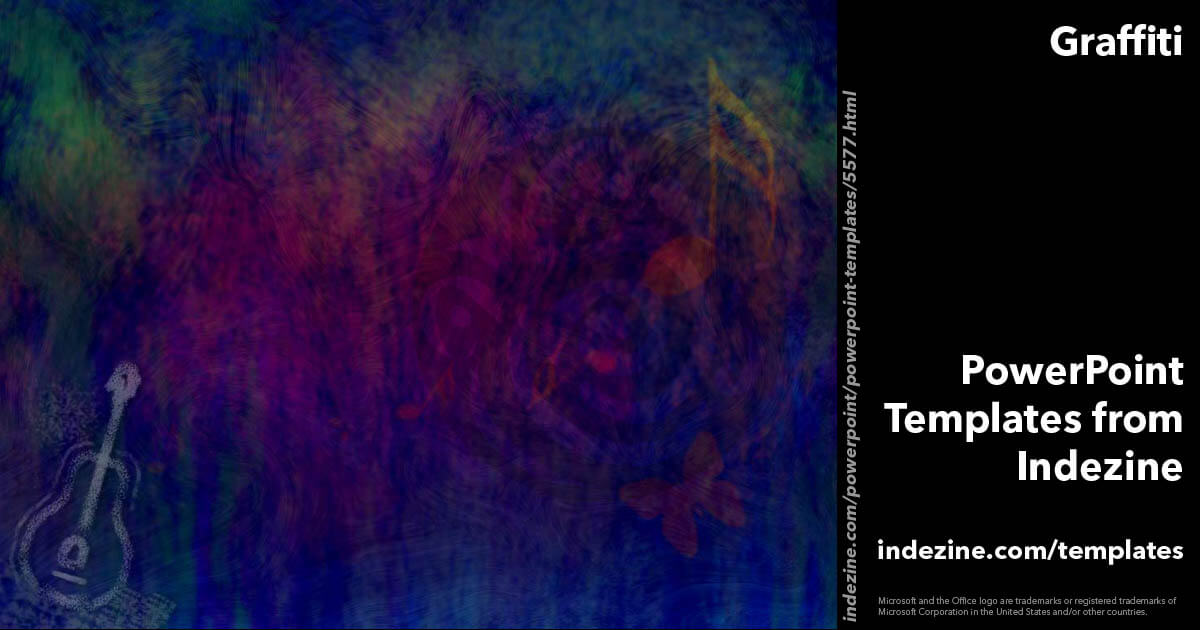 Graffiti 09 PowerPoint Template