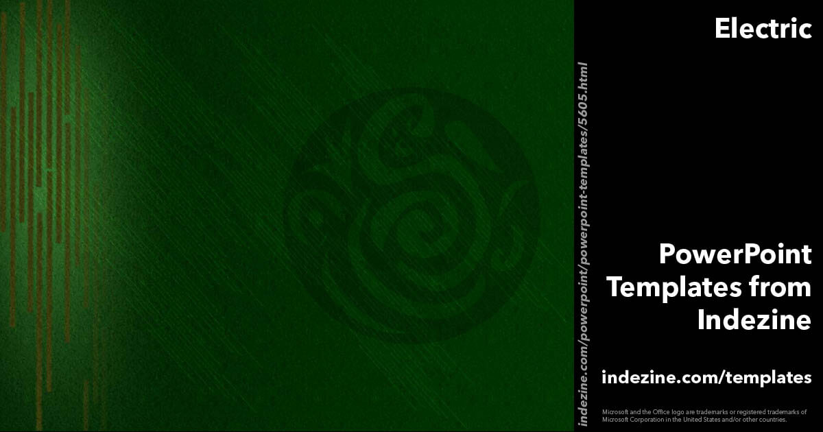 Electric 01 PowerPoint Template