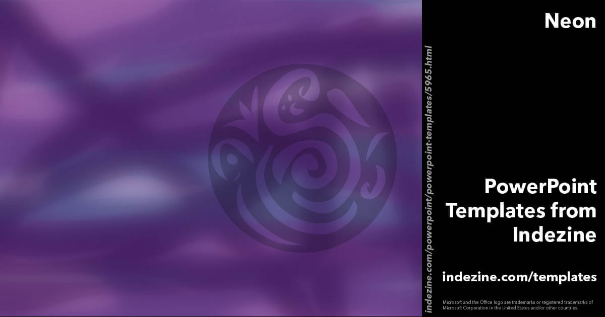 Neon Powerpoint Templates