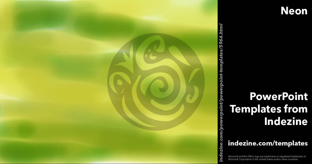 Neon 02 PowerPoint Template