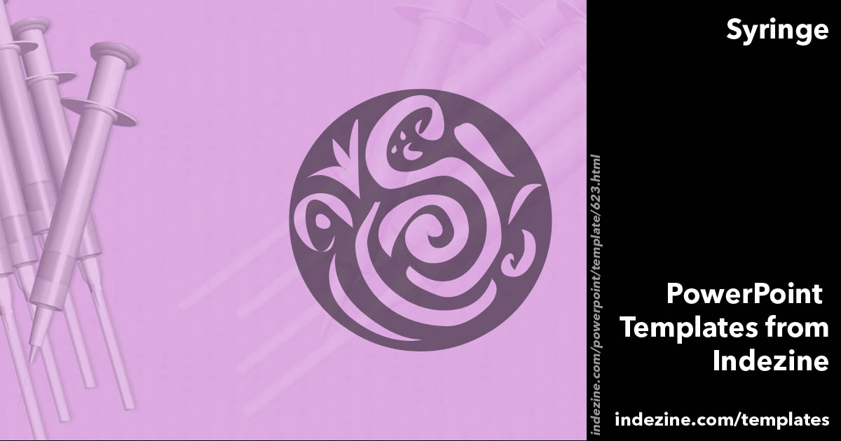 Syringe 03 PowerPoint Template