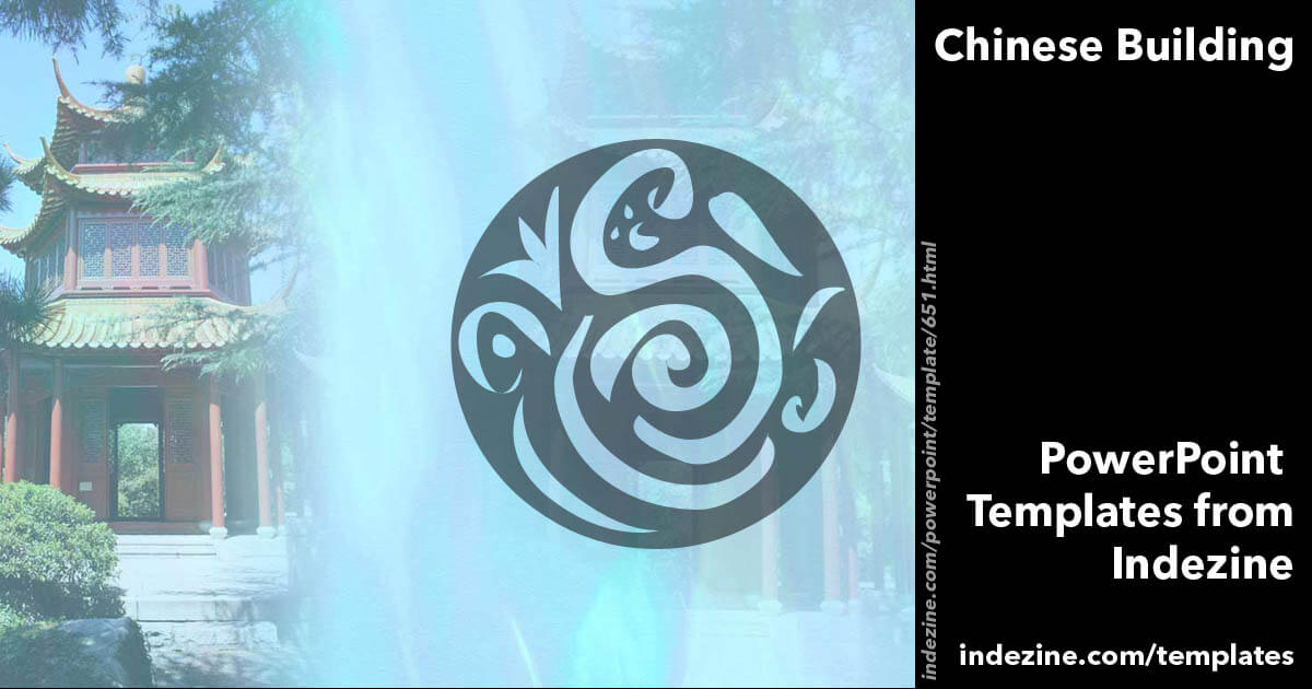 Chinese Building 02 PowerPoint Template