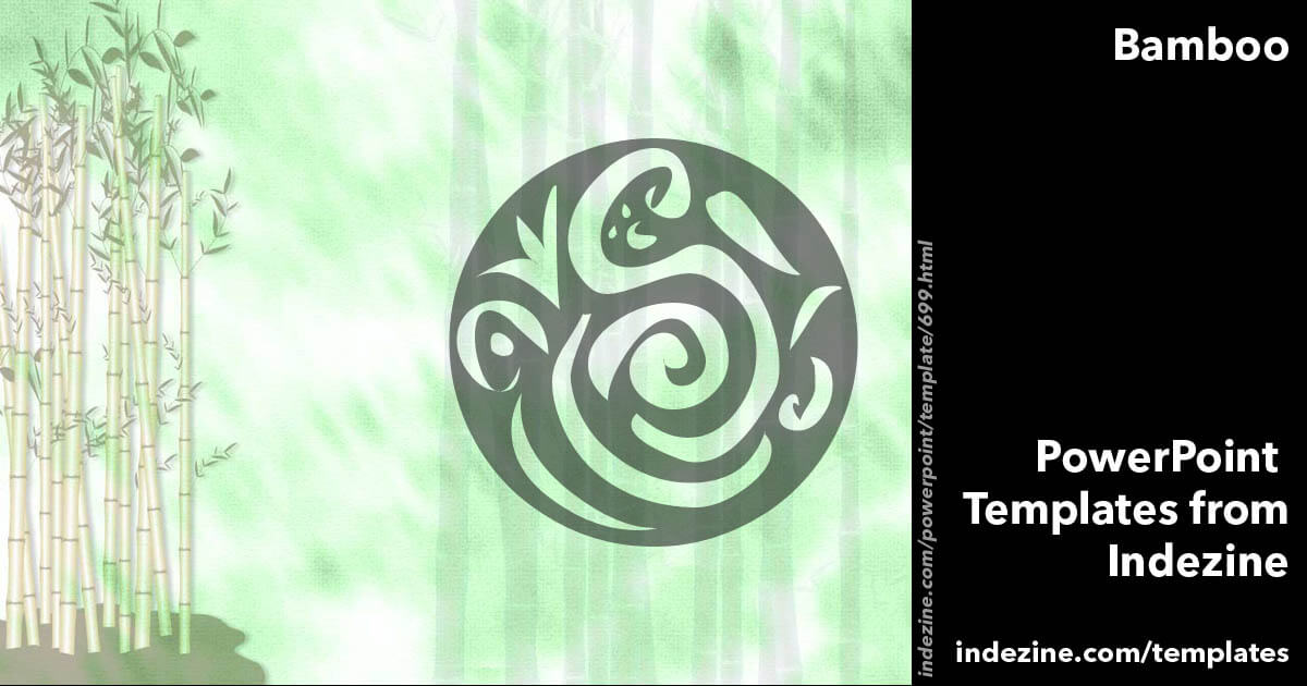 Bamboo 01 PowerPoint Template